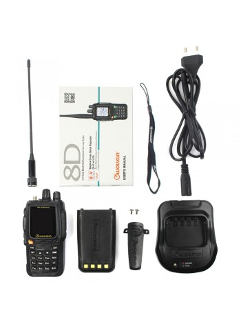 Двухдиапазонная портативная рация Wouxun KG-UV8D Plus - купить в магазине Радиомир в Калининграде
